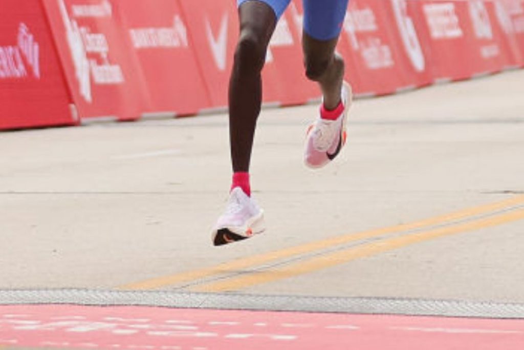 Chicago Marathon 2023 World Record Shoe - Kelvin Kiptum Shoes